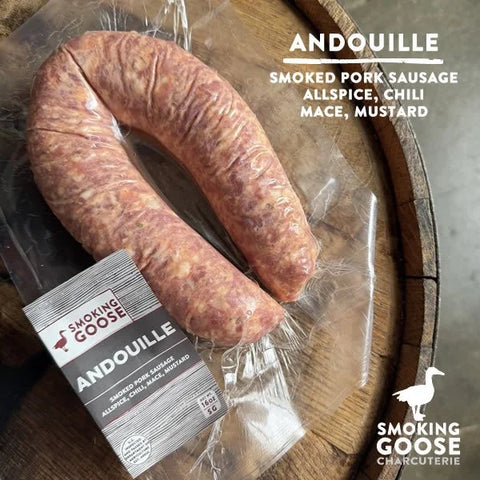 Smoking Goose Andouille Sausage | Authentic Cajun | Carnivore Club ...
