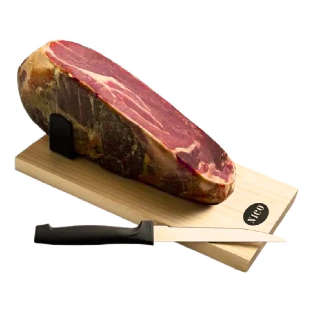 Mini Spanish Jamon Serrano Kit w/ Stand – Carnivore Club USA