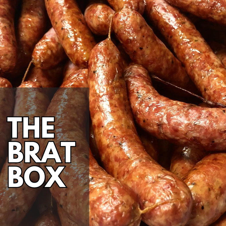 The Brat Box - 20lbs of Classic Bratwurst – Carnivore Club USA