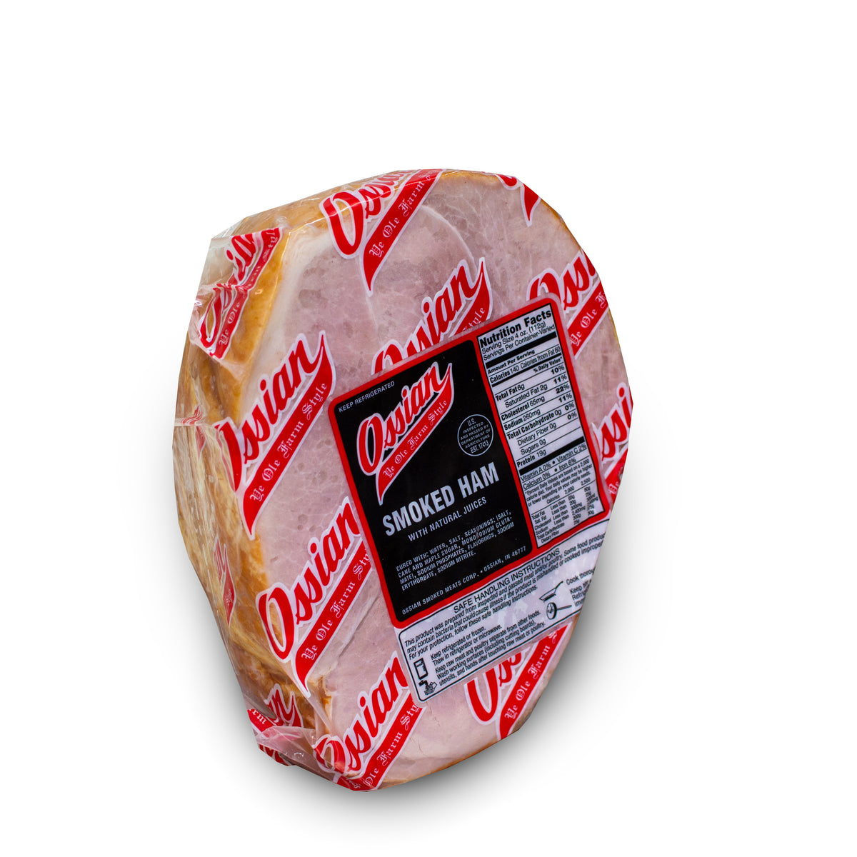 Skinless & Shankless Bone-In Smoked Ham Half (8lb) – Carnivore Club USA